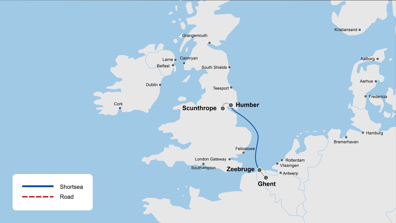 Supporting British Steel in major export win | P&O Ferrymasters